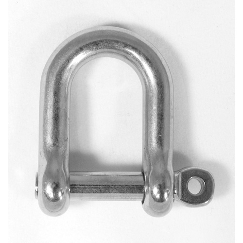 Standard 'D' Shackle - Stainless... @ $3.47