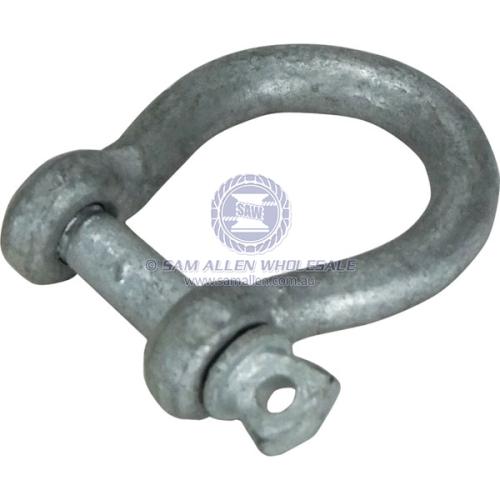 SHACKLE 'BOW' 22MM GAL @ $13.91
