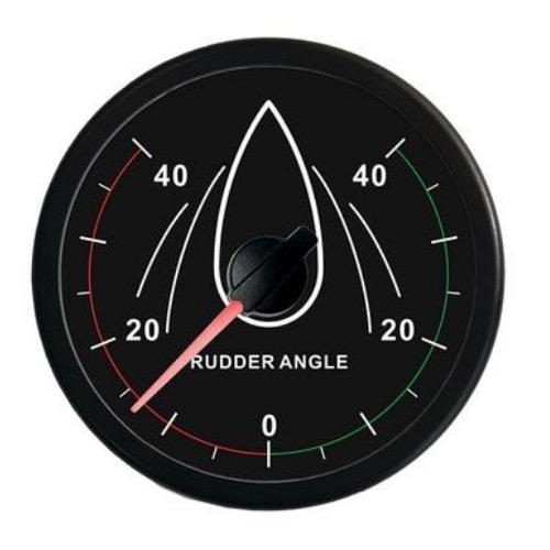 Rudder Indicator - Cut-out Dia: 107mm | Bosuns Locker