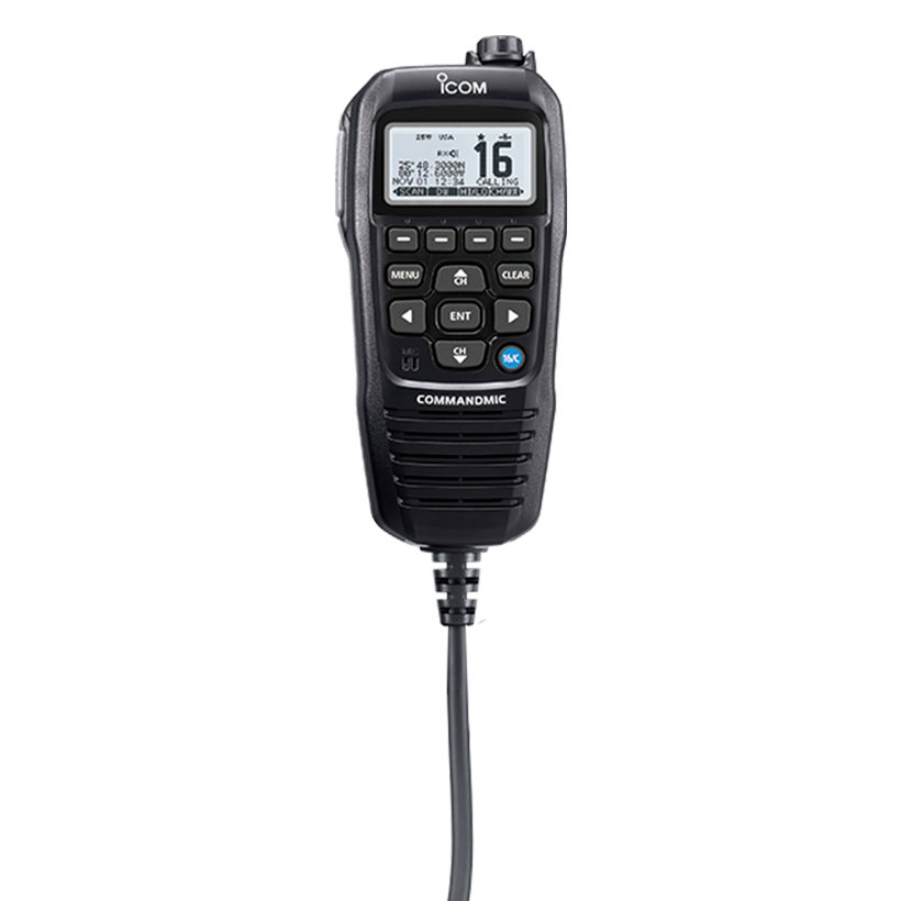 ICOM HM-229 Microphone Black or White | Bosuns Locker