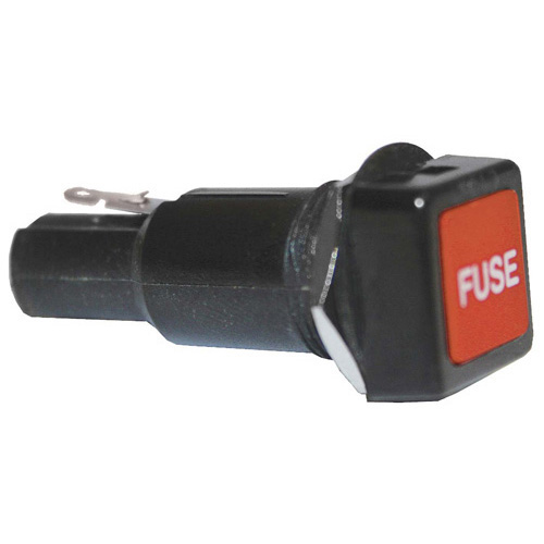 Fuse Holder - Red - Square - Top Entry Cap | Bosuns Locker
