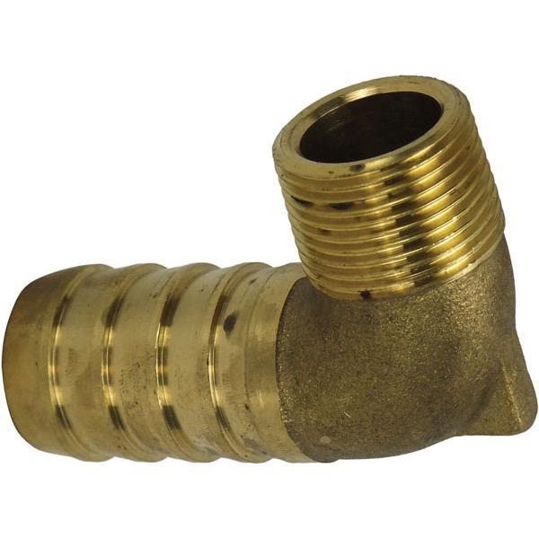 90 Degree Elbow BSP (M) - Bronze Hose Tail | Bosuns Locker