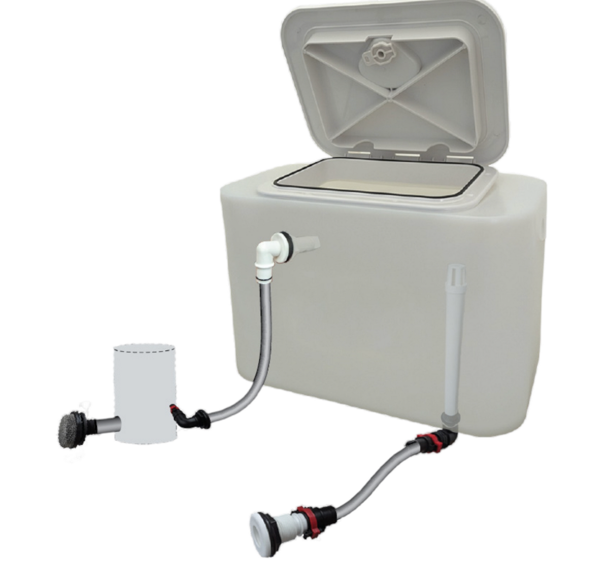 RWB essential live bait tank kit @ $269.95