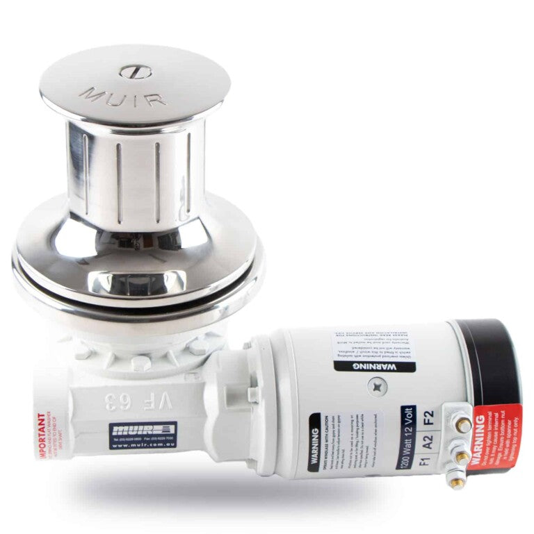 Muir Vertical Powered Capstans 1500w VC25... | Bosuns Locker