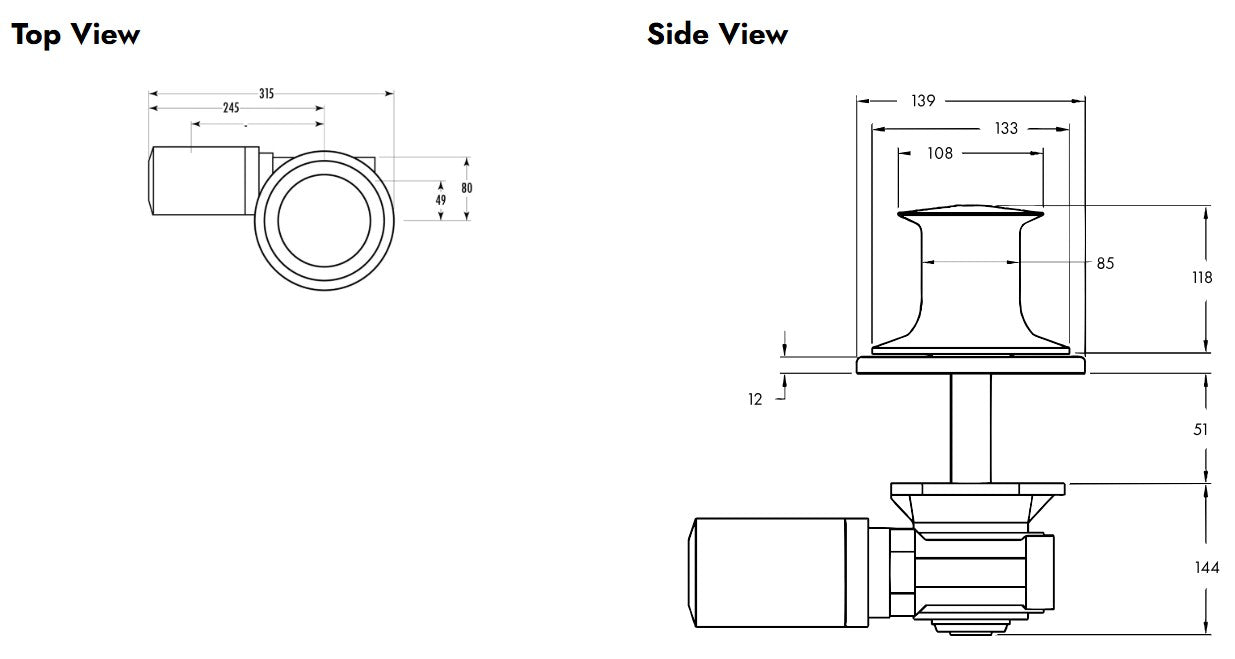 Muir Vertical Powered Capstans 1... @ $1,750.00