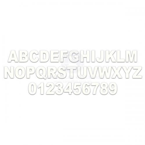 4" (101mm) White Registration Number - So... | Bosuns Locker