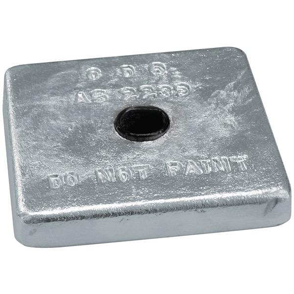 Zinc Square Block Anode Bolt-on @ $22.90