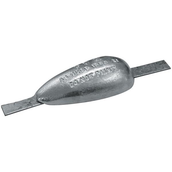 Zinc Tear Drop Anode w/ Strap @ $28.31