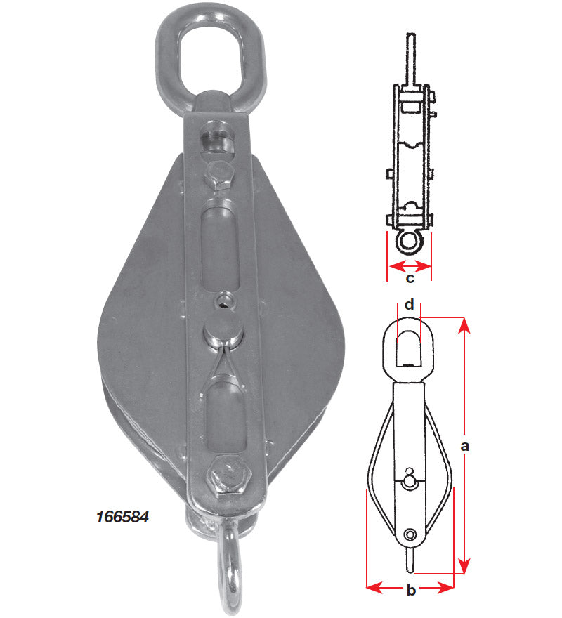 Trawl Blocks Slainless Steel @ $184.95