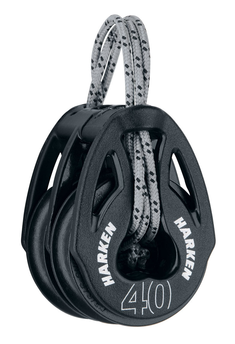 HARKEN 40mm T2™ SOFT-ATTACH DOUBLE BLOCK | Bosuns Locker