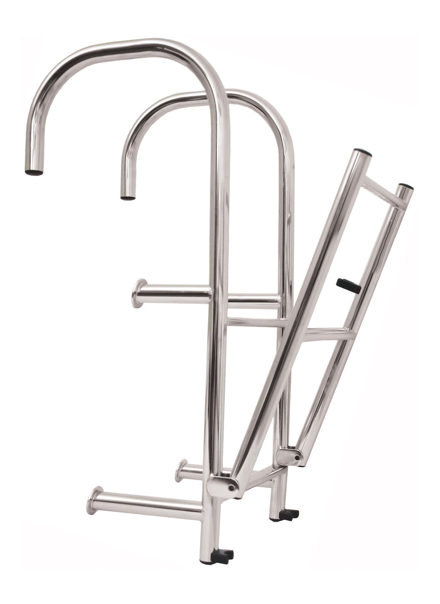 MANTA STEP-THRU LADDERS - WITH 4 LEGS | Bosuns Locker