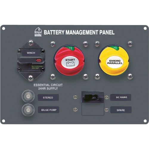 BEP Battery Management Panel- Type Four S... | Bosuns Locker