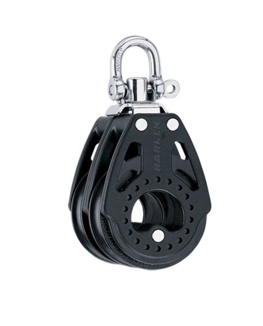 HARKEN 75mm Double Block — Swivel | Bosuns Locker